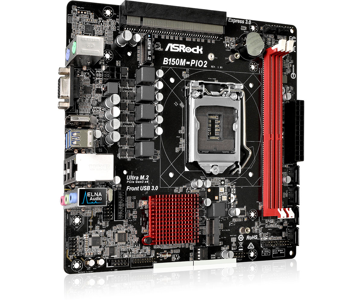 Asrock B150M-PIO2 - Motherboard Specifications On MotherboardDB