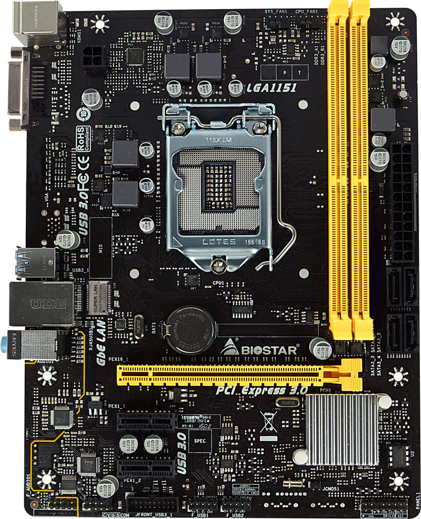 Biostar H110MD4 - Motherboard Specifications On MotherboardDB