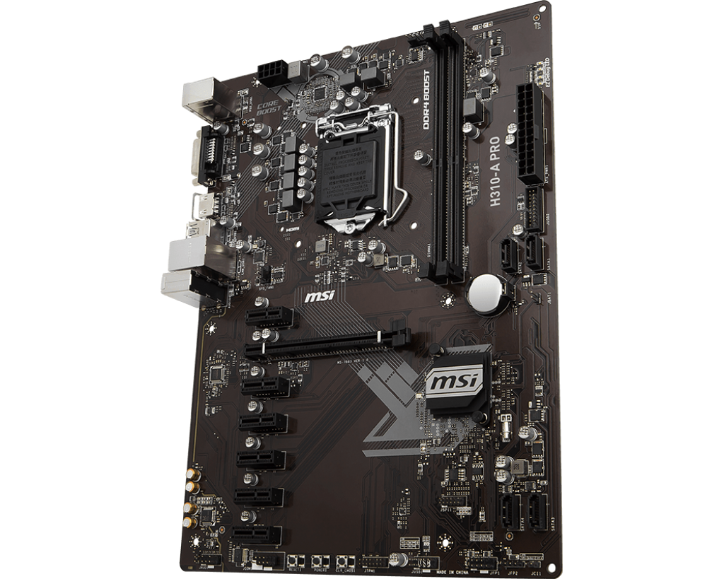 MSI H310-A Pro - Motherboard Specifications On MotherboardDB