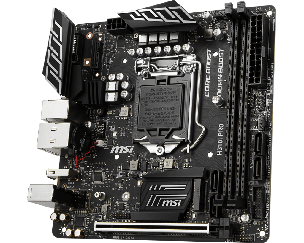 MSI H310I Pro - Motherboard Specifications On MotherboardDB